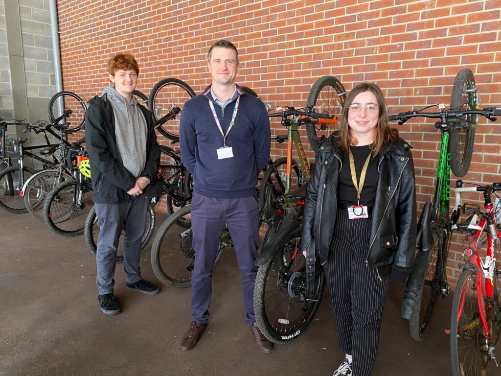 Ron Dearing UTC increases bike shed capacity as students and staff ...