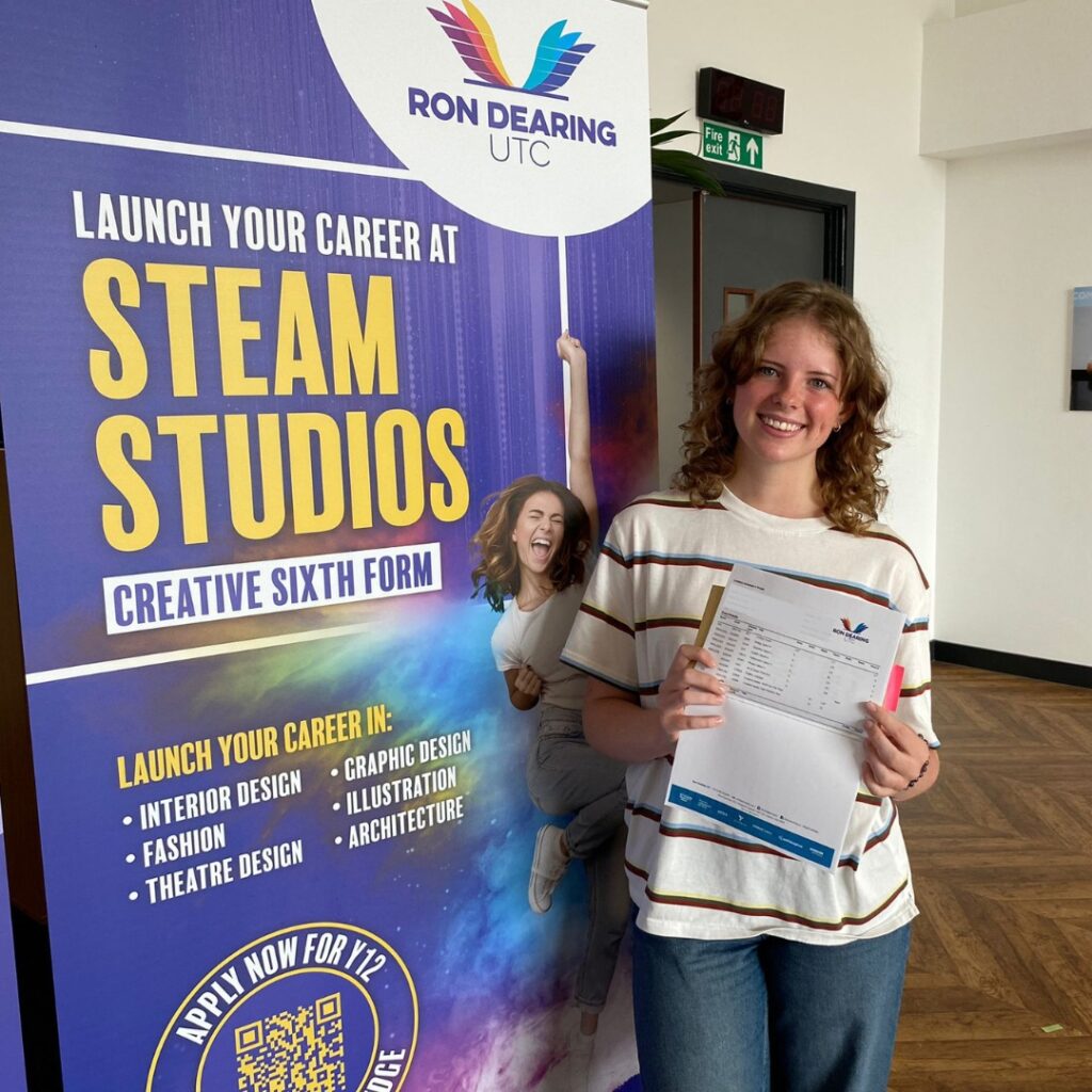 Ron Dearing UTC students thrilled with outstanding GCSE and Level 2 ...